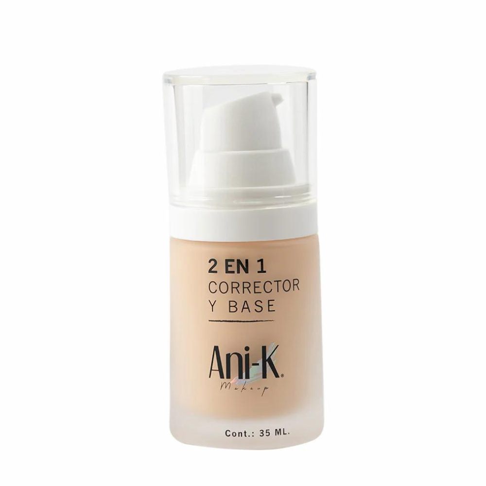 Corrector y Base 2 en 1 Ani-k – Impacto de la Belleza