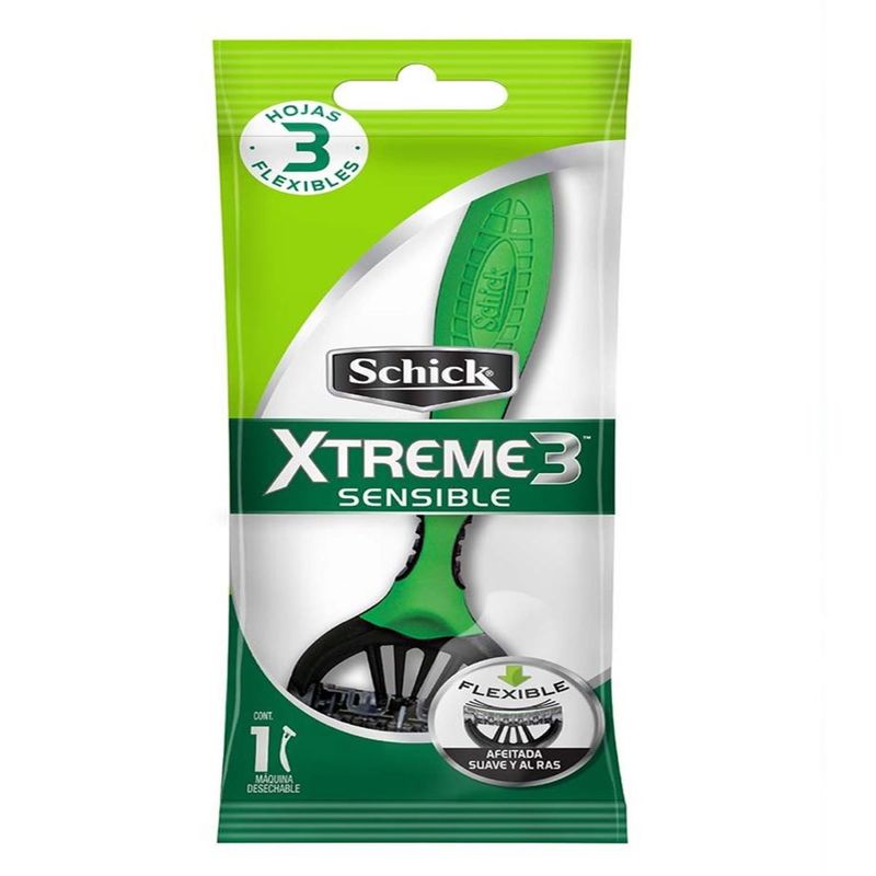Maquina Afeitar Schick Extreme 3 – Impacto de la Belleza