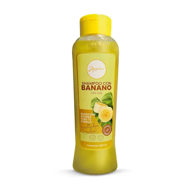 Shampoo Anyeluz con Banano – Impacto de la Belleza