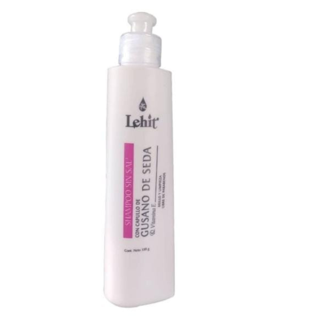 Shampoo Sin Sal Capullo de Gusano de Seda Lehit – Impacto de la Belleza