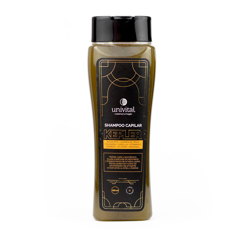 Shampoo Kepler Hombre anti caída (Univital) – Impacto de la Belleza